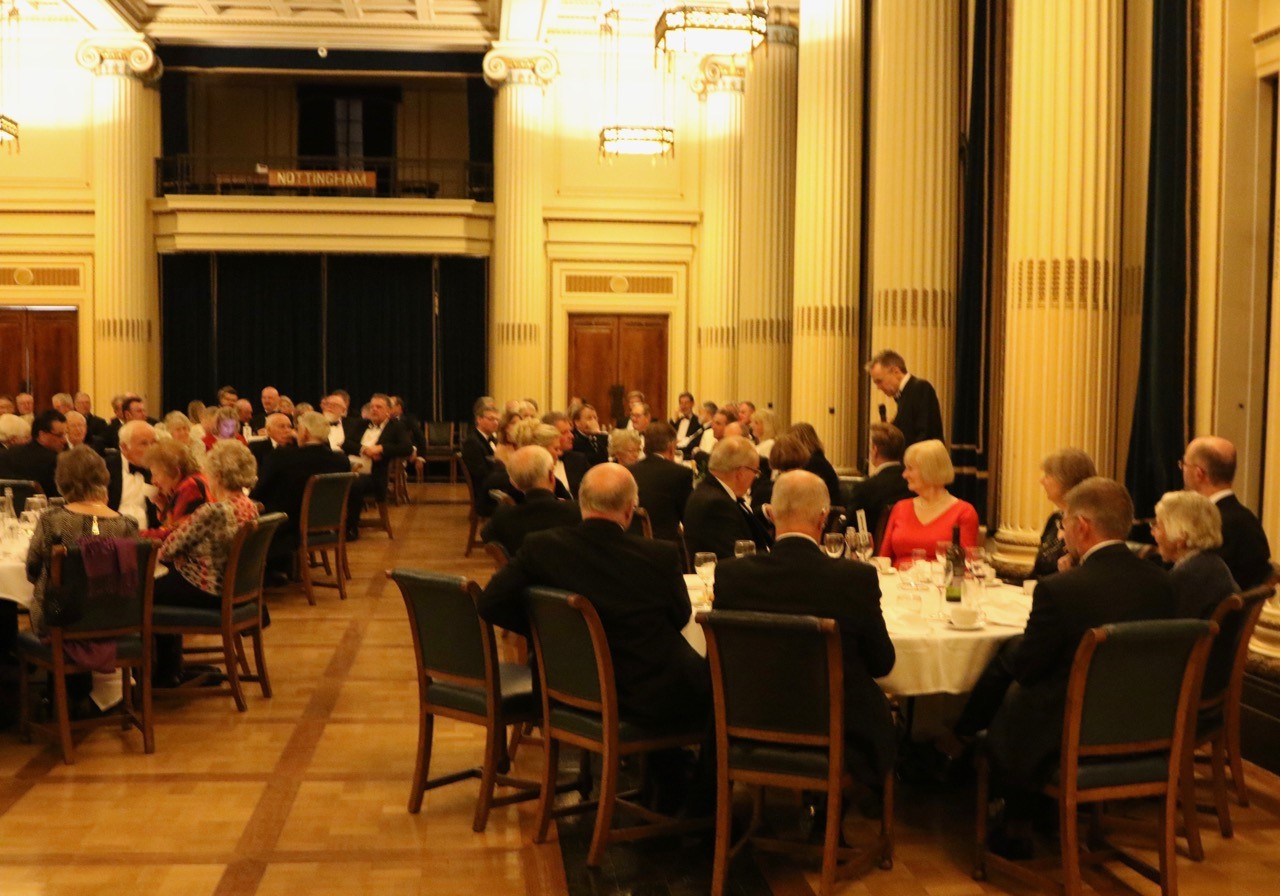 2018 Annual Dinner - Room for President's Speech - Old Nottinghamians ...