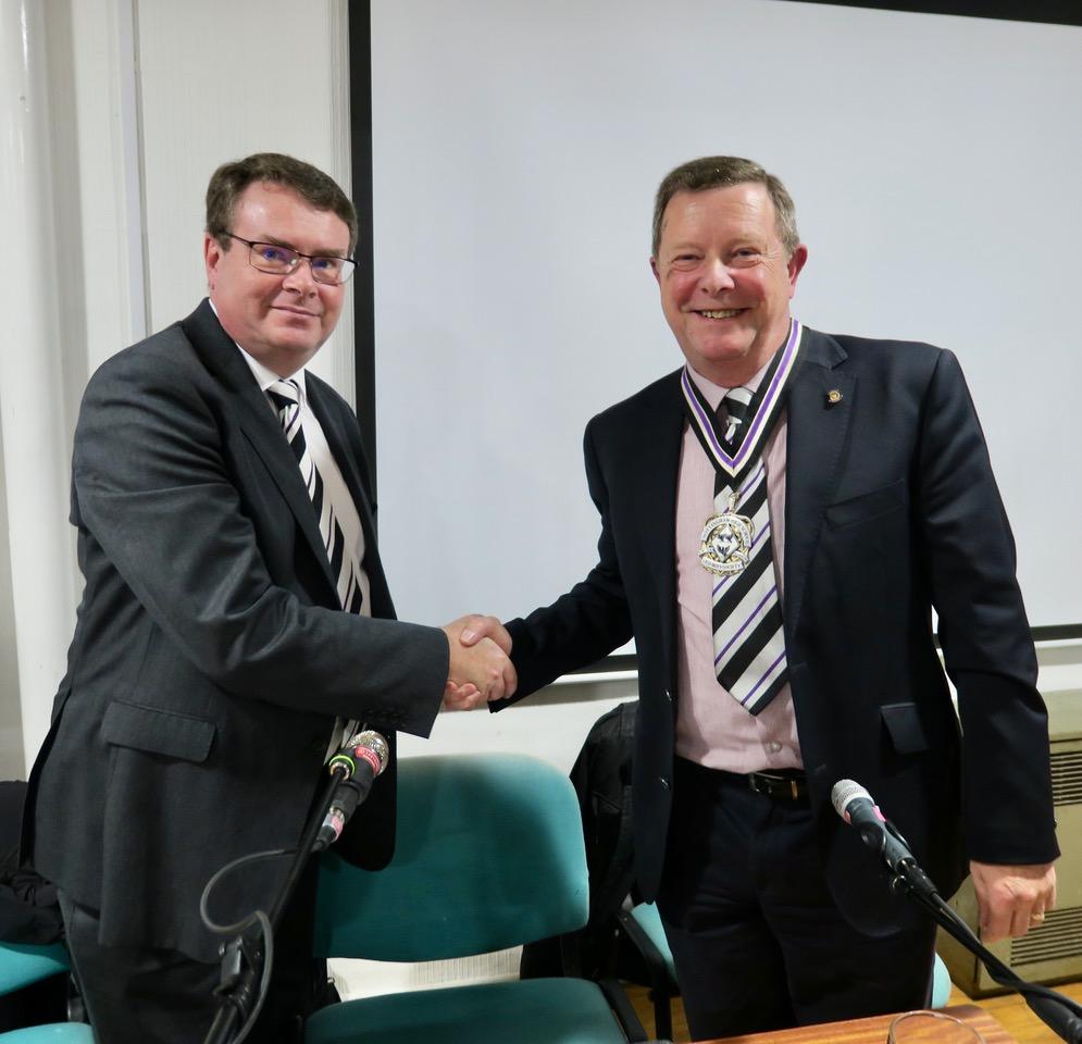 AGM 2022 Robert Wood Geoff Bryan - Old Nottinghamians' Society